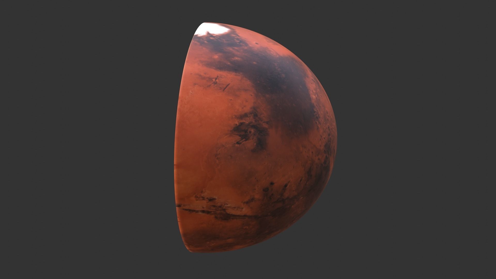3D model Mars Planet VR / AR / low-poly | CGTrader