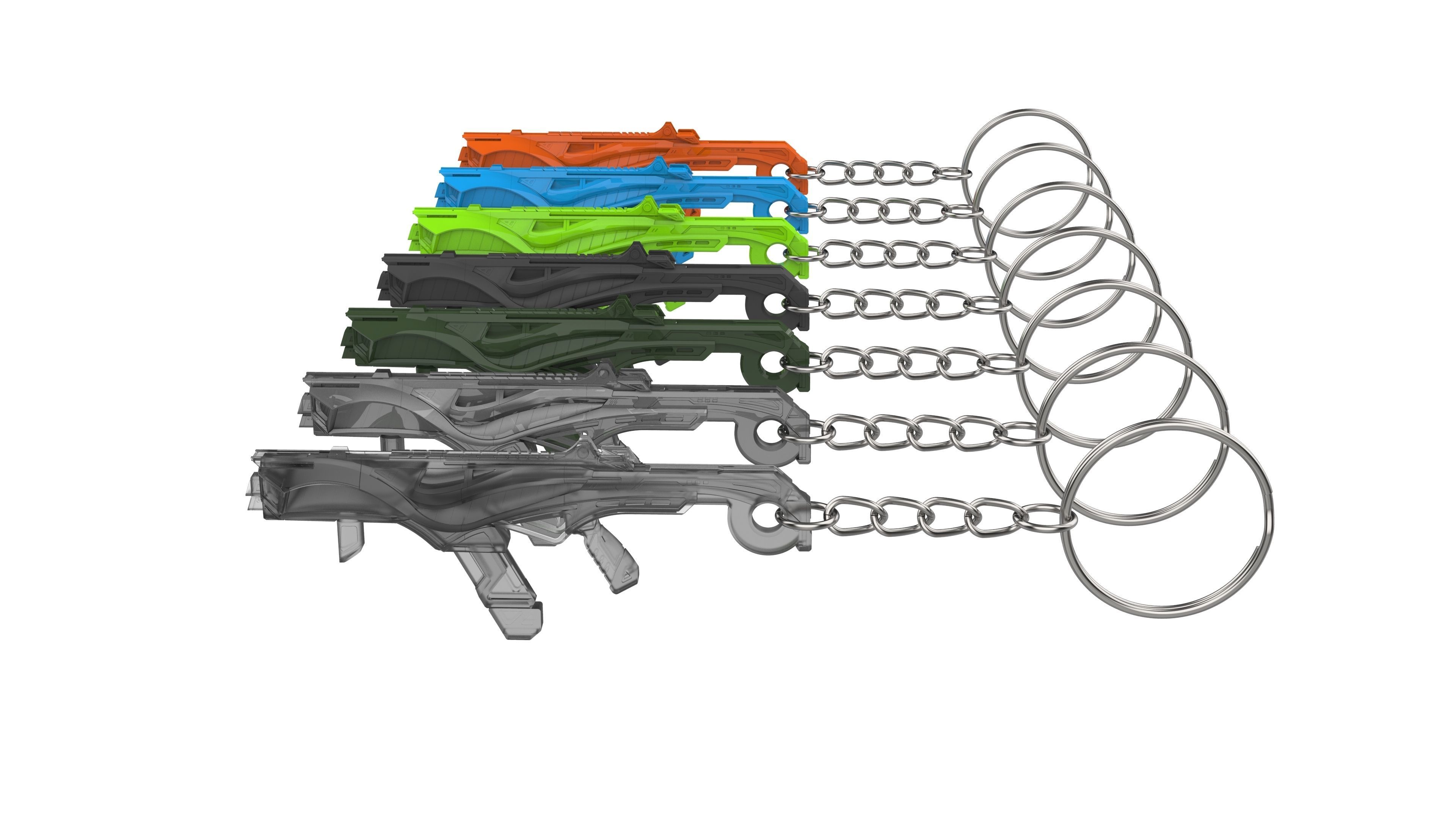 Keychain - R-99 Cutting Edge - APEX - Printable - STL 3D model 3D ...