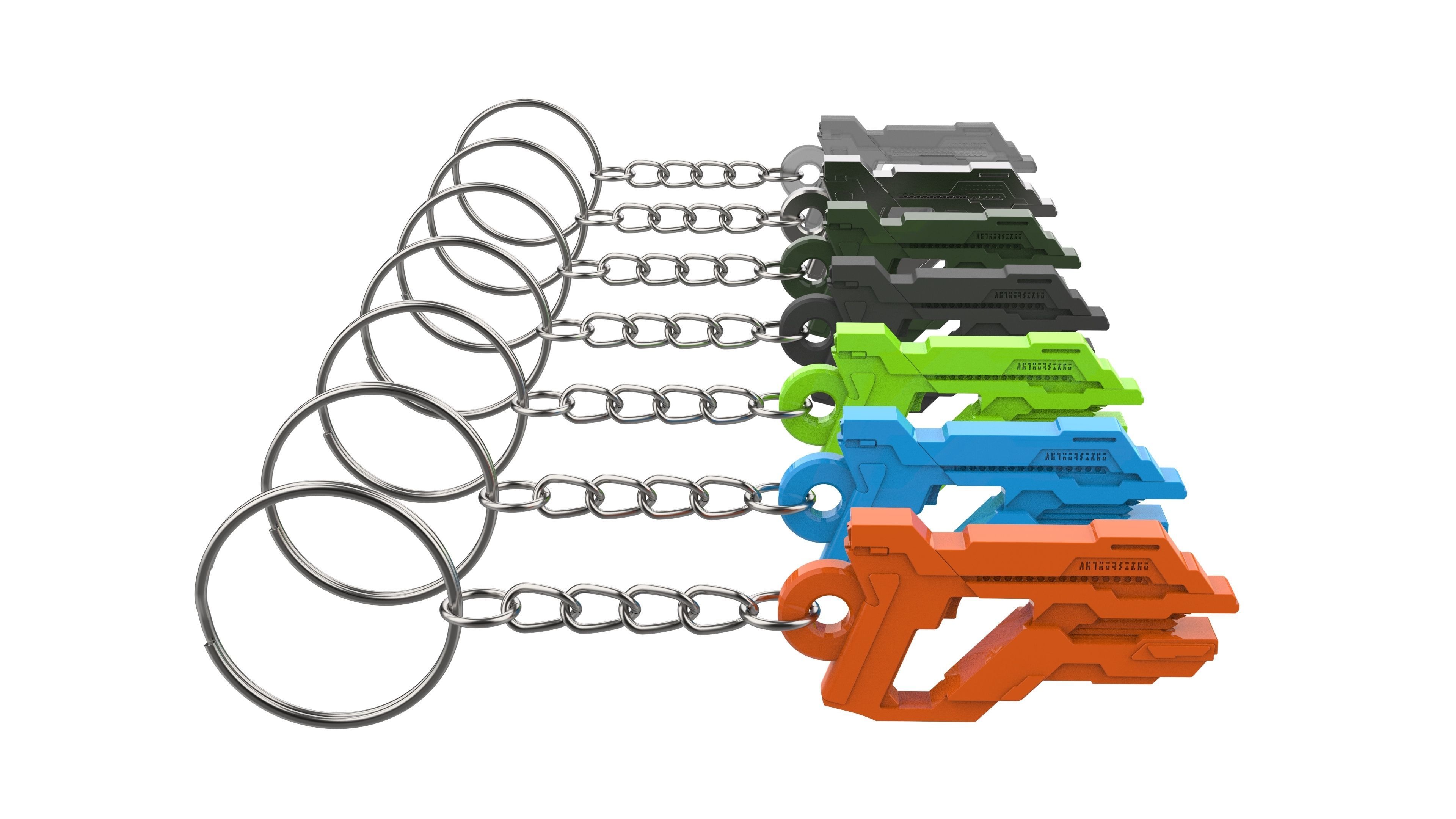 Keychain - Asuran Replicator - Stargate - Printable - STL 3D model 3D ...