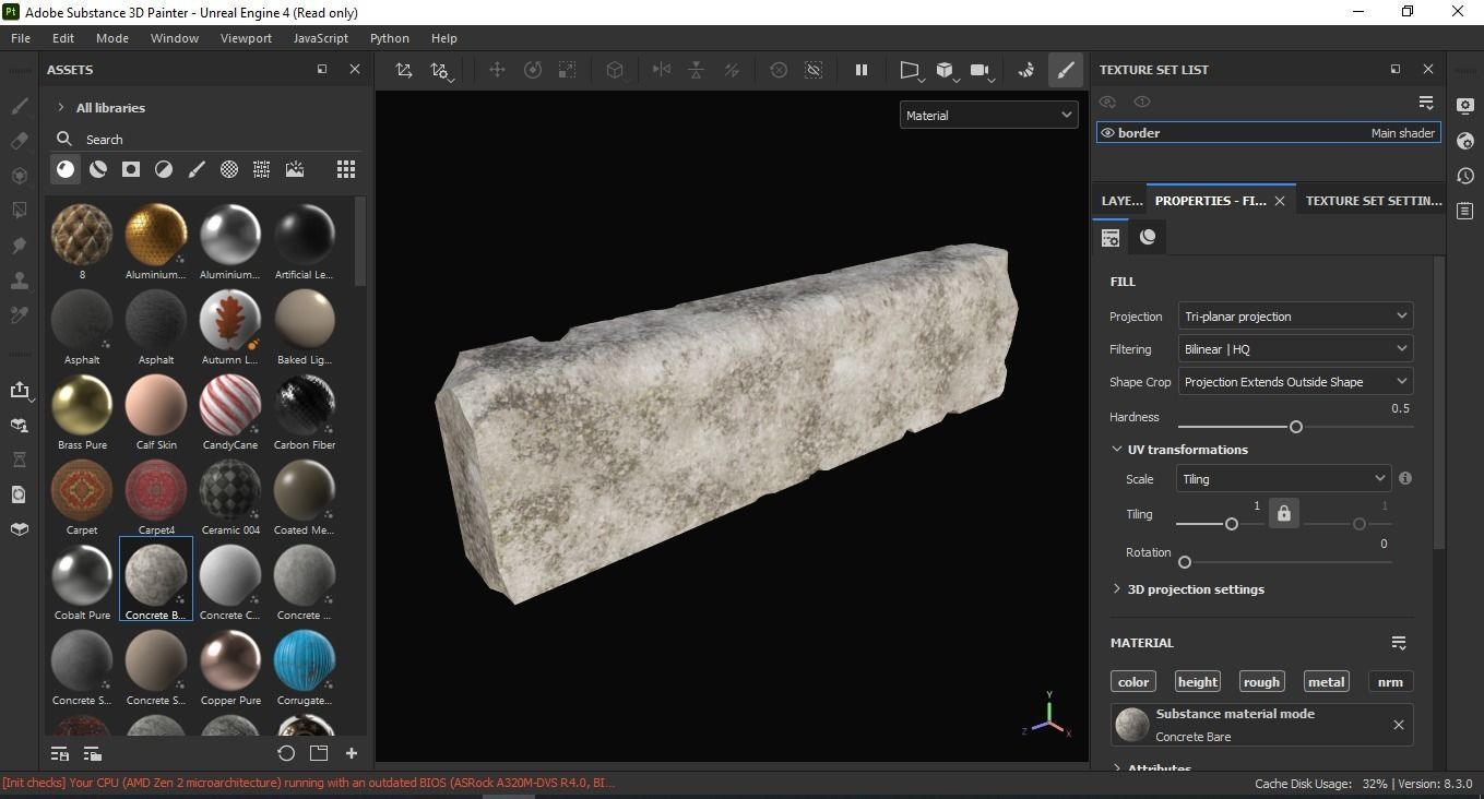 3D model Border 3D Model VR / AR / low-poly | CGTrader