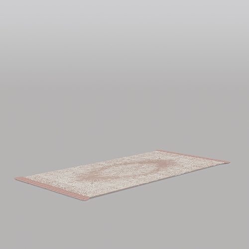 3D model Rectangular Rug with Tassels VR / AR / low-poly | CGTrader