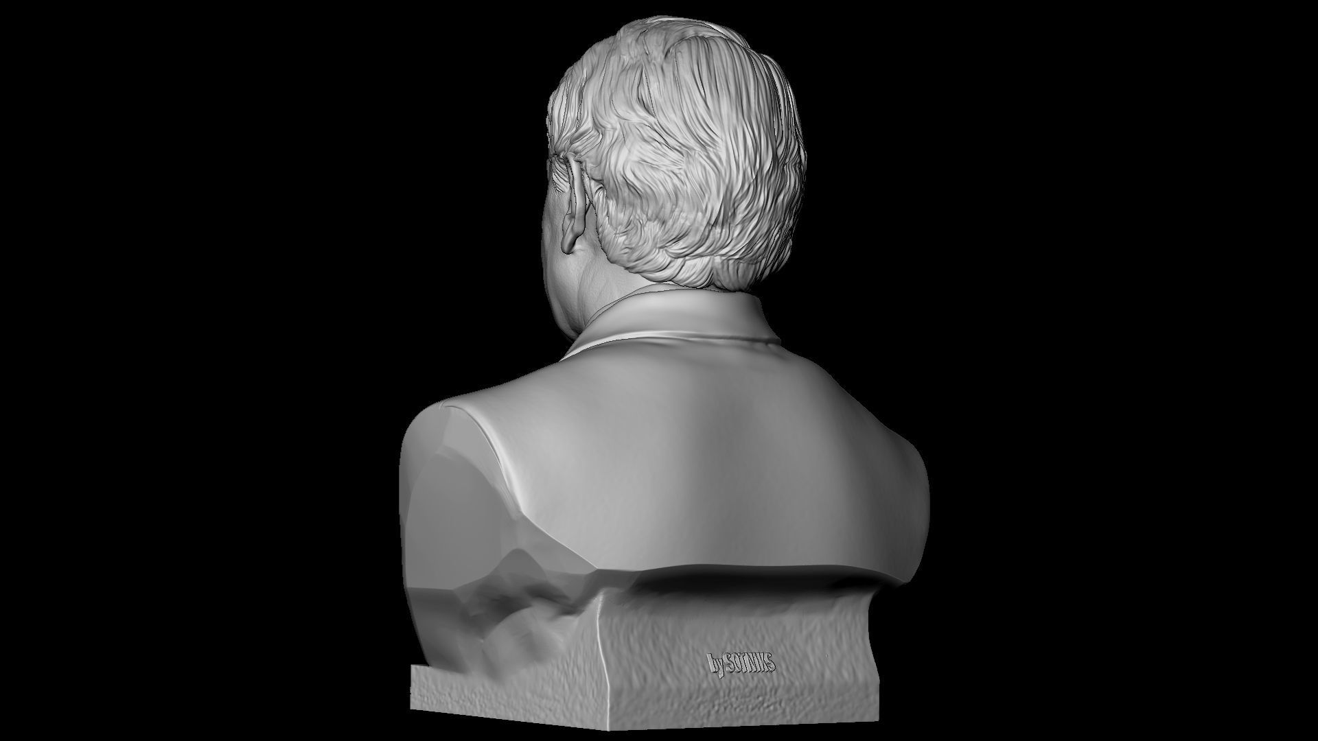 Thomas Edison 3D model 3D printable | CGTrader