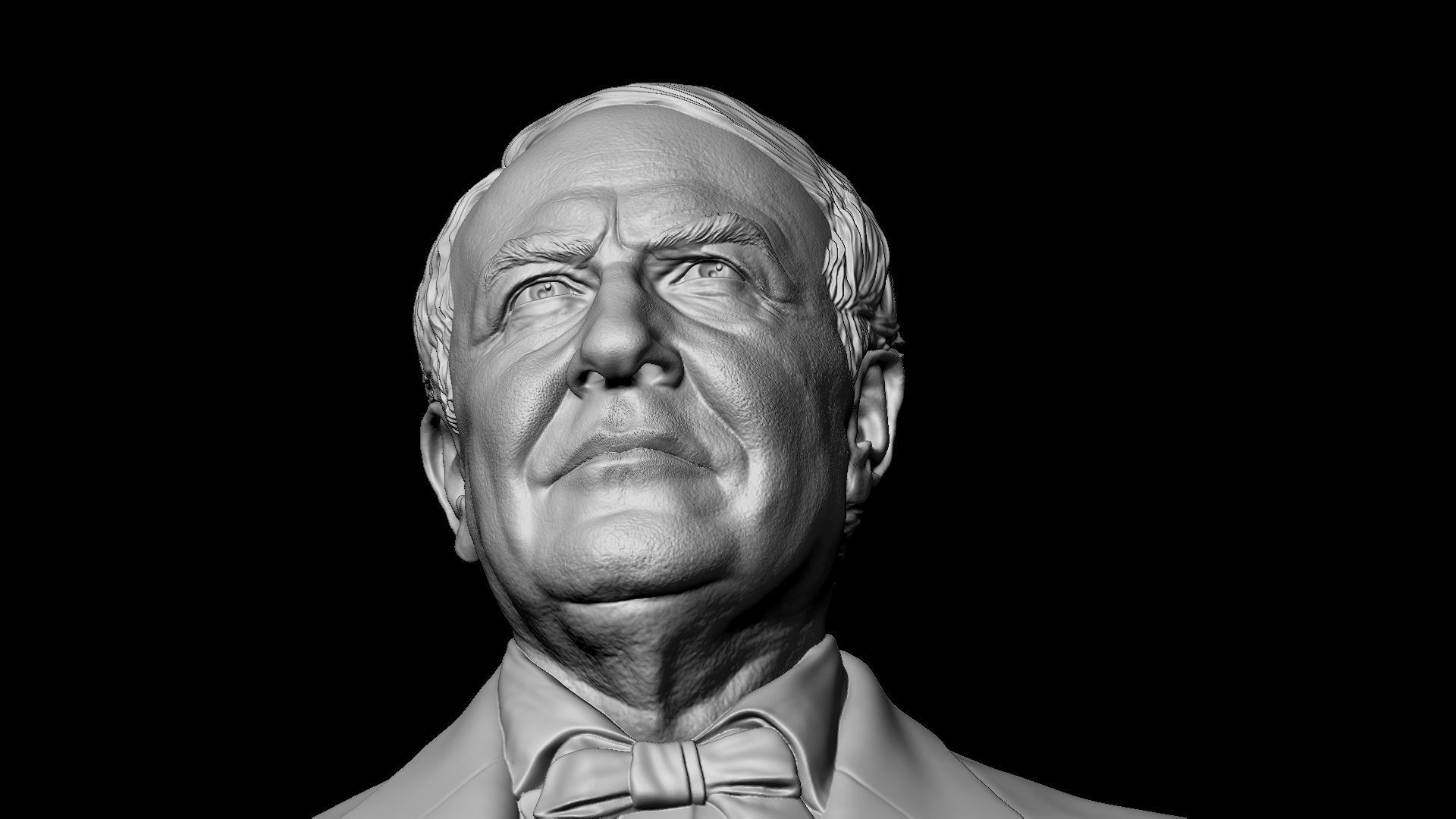 Thomas Edison 3D model 3D printable | CGTrader