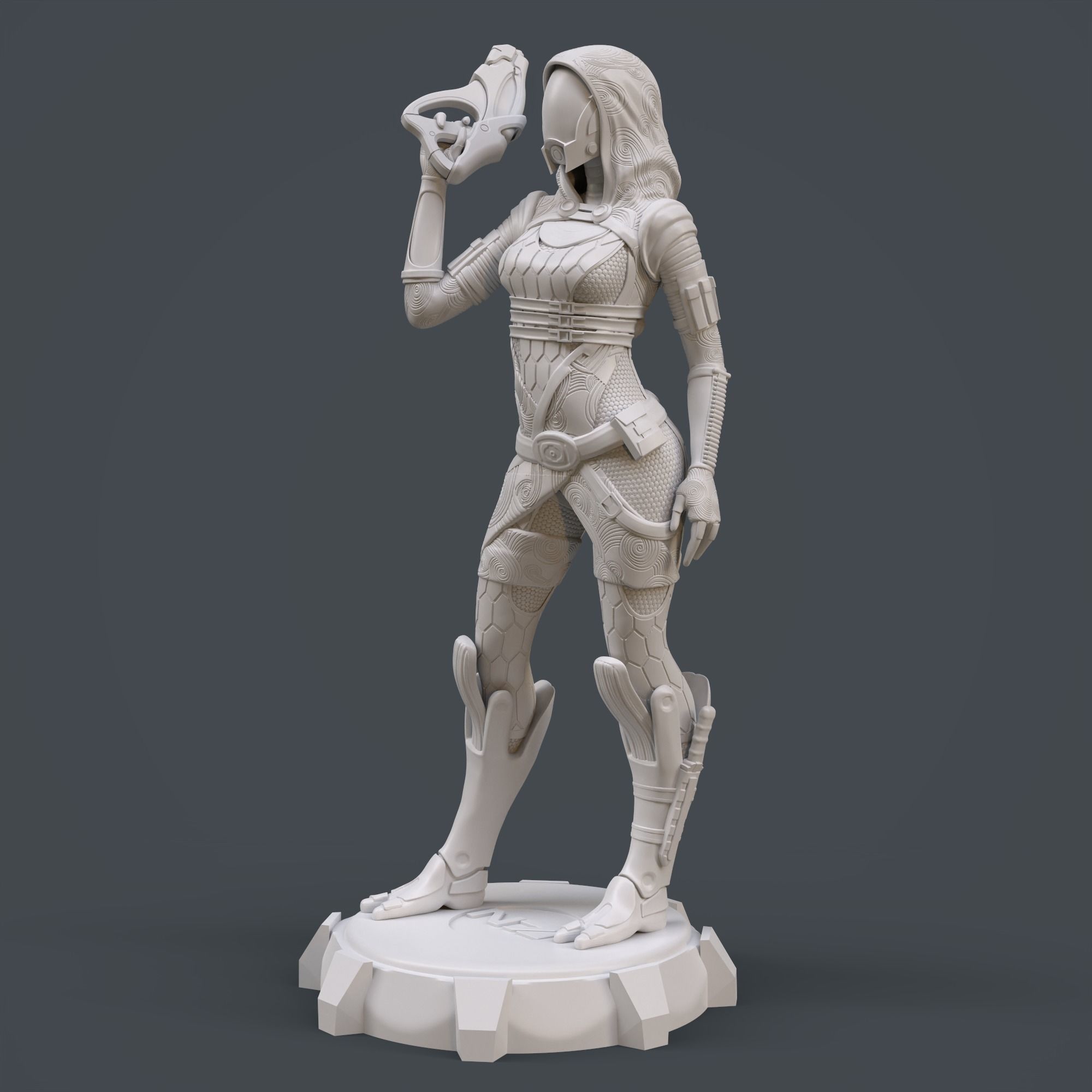 Tali Zorah Mass Effect 3D model 3D printable | CGTrader