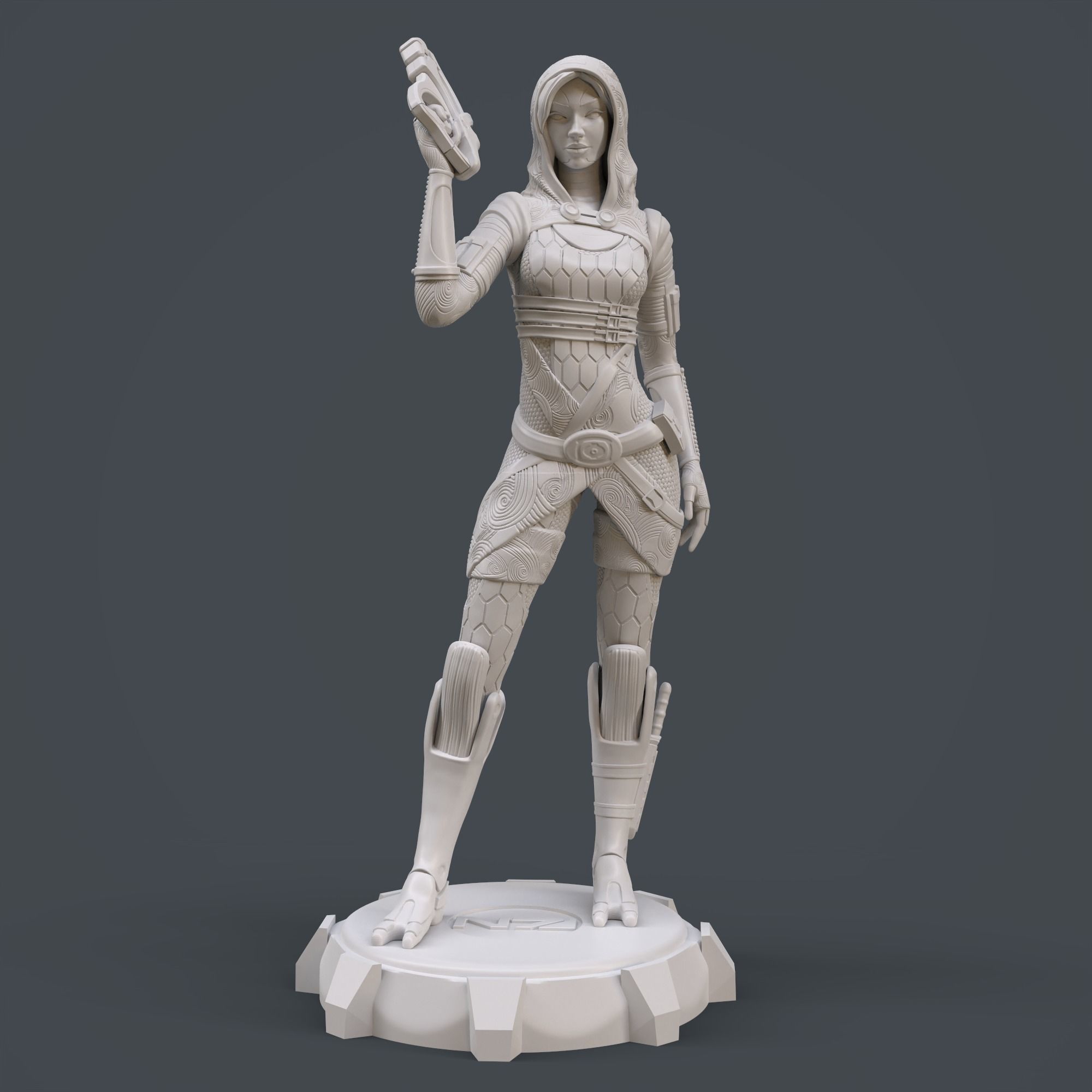 Tali Zorah Mass Effect 3D model 3D printable | CGTrader