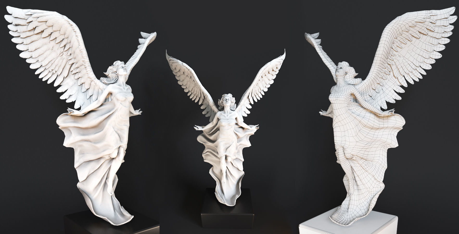 Angel Idol 3D model | CGTrader