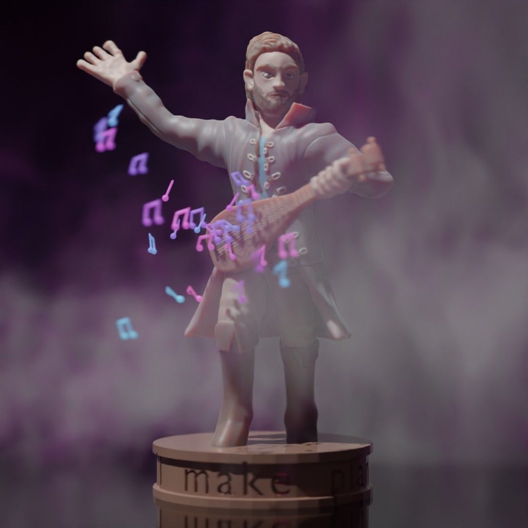 Edgin Darvis Miniature 3D model 3D printable | CGTrader