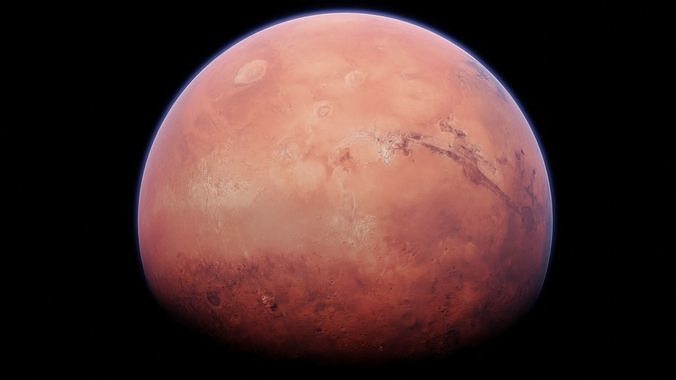 Mars Planet Photorealistic 8k 3d Model 3D model animated rigged | CGTrader