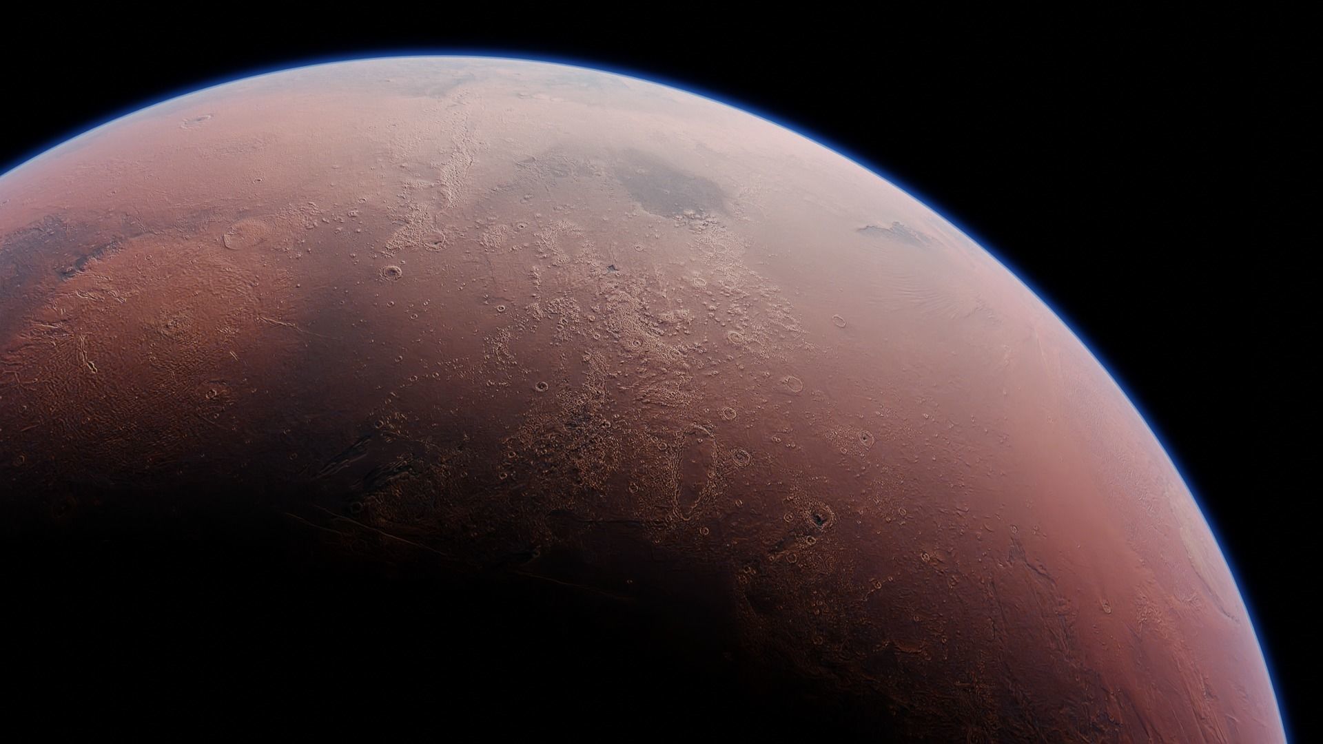 Mars Planet Photorealistic 8k 3d Model 3D model animated rigged | CGTrader
