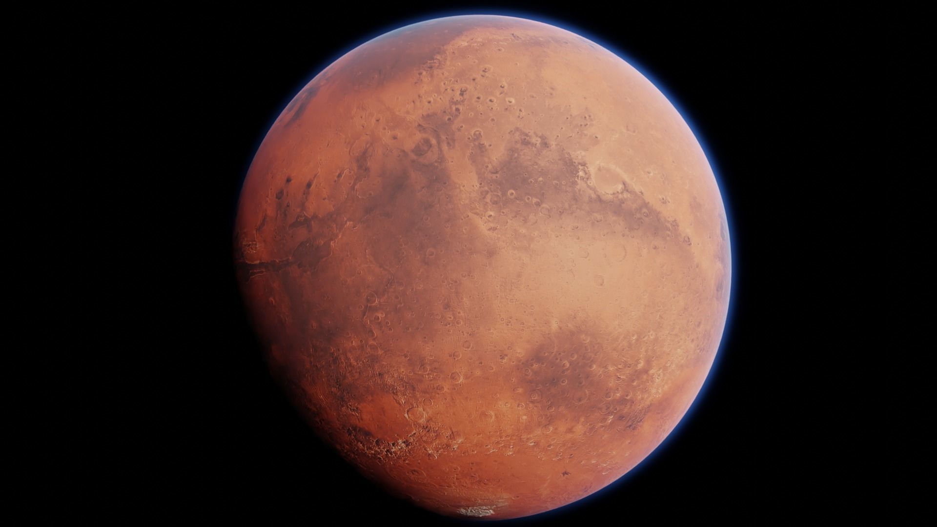 Mars Planet Photorealistic 8k 3d Model 3D model animated rigged | CGTrader