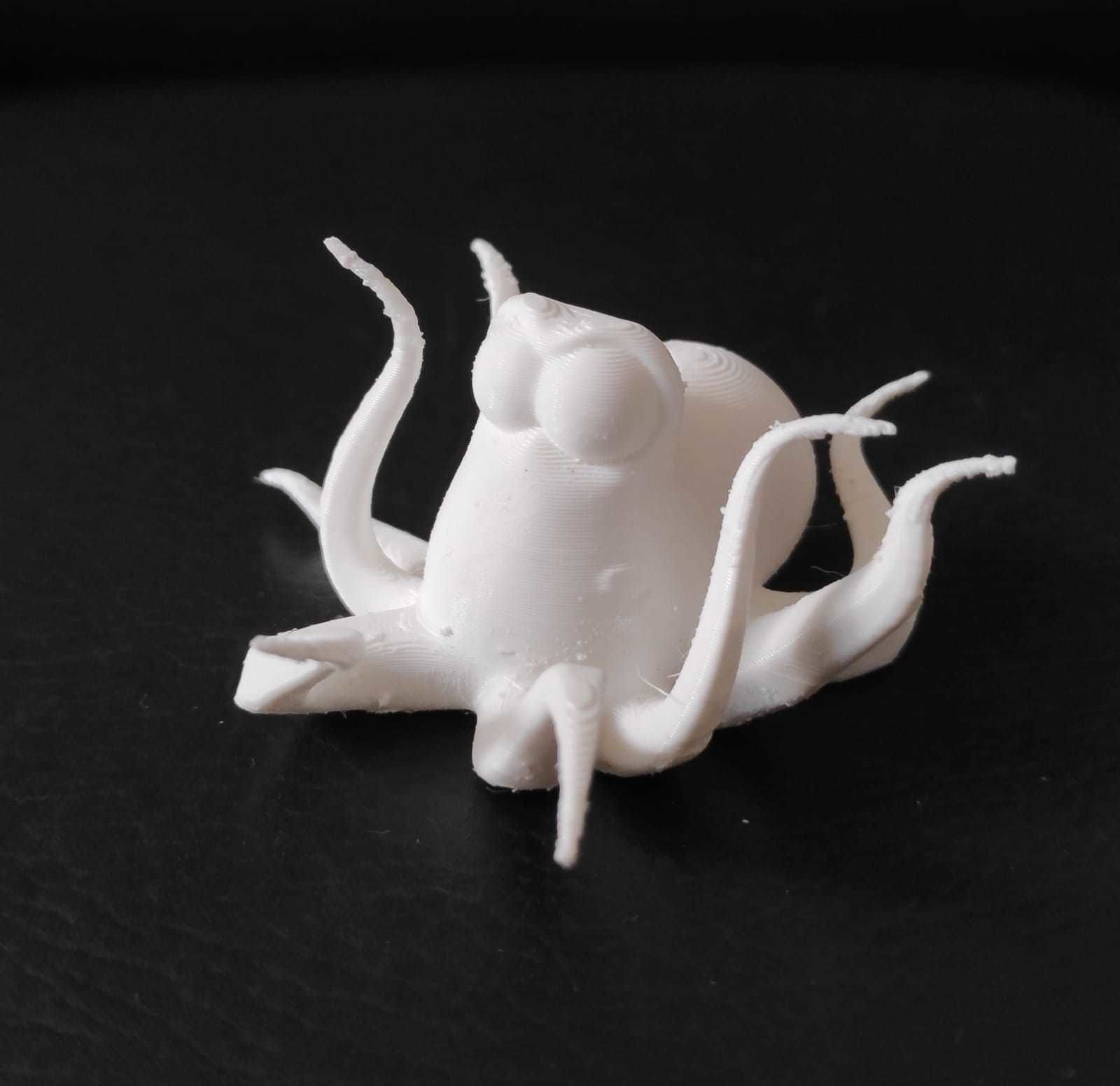 Cartoon Octopus 3D model 3D printable | CGTrader