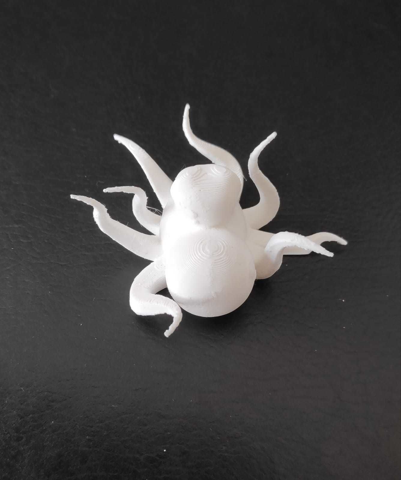 Cartoon Octopus 3D model 3D printable | CGTrader