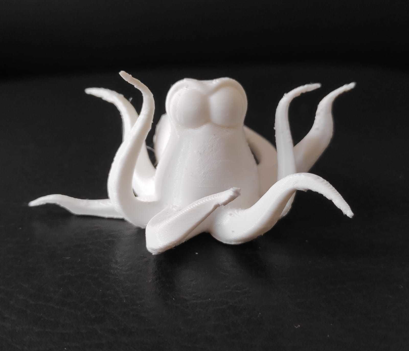 Cartoon Octopus 3D model 3D printable | CGTrader