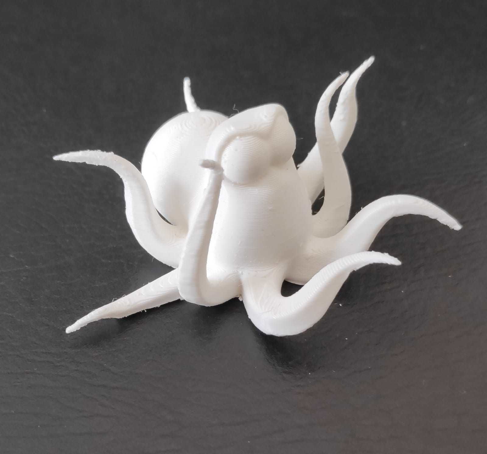 Cartoon Octopus 3D model 3D printable | CGTrader