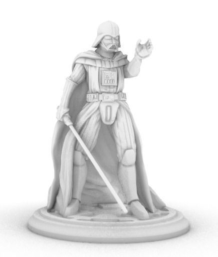 Darth Vader Action figure star-wars 3D model 3D printable | CGTrader