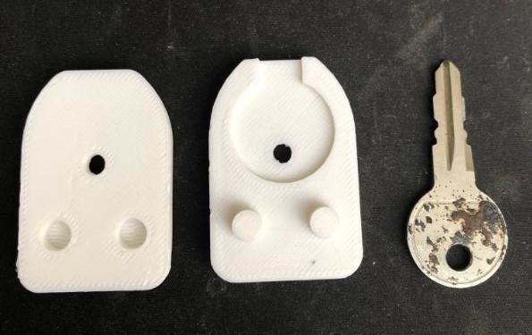 key housing 3D model 3D printable | CGTrader