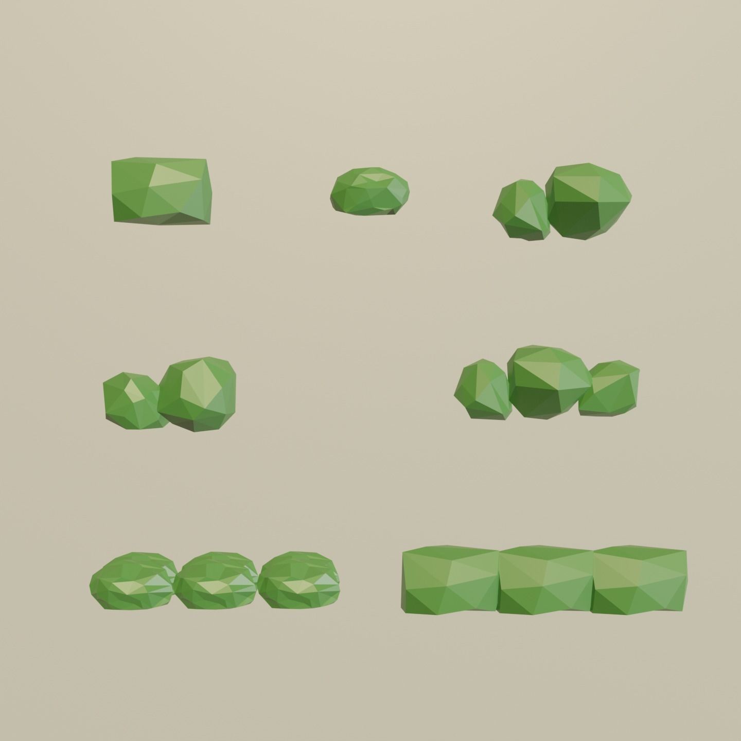 3D model Low Poly Nature Trees VR / AR / low-poly | CGTrader