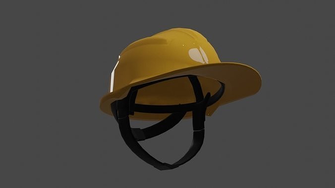 3D model 3D helmet model Safety helmet design Safety equipment modeling ...