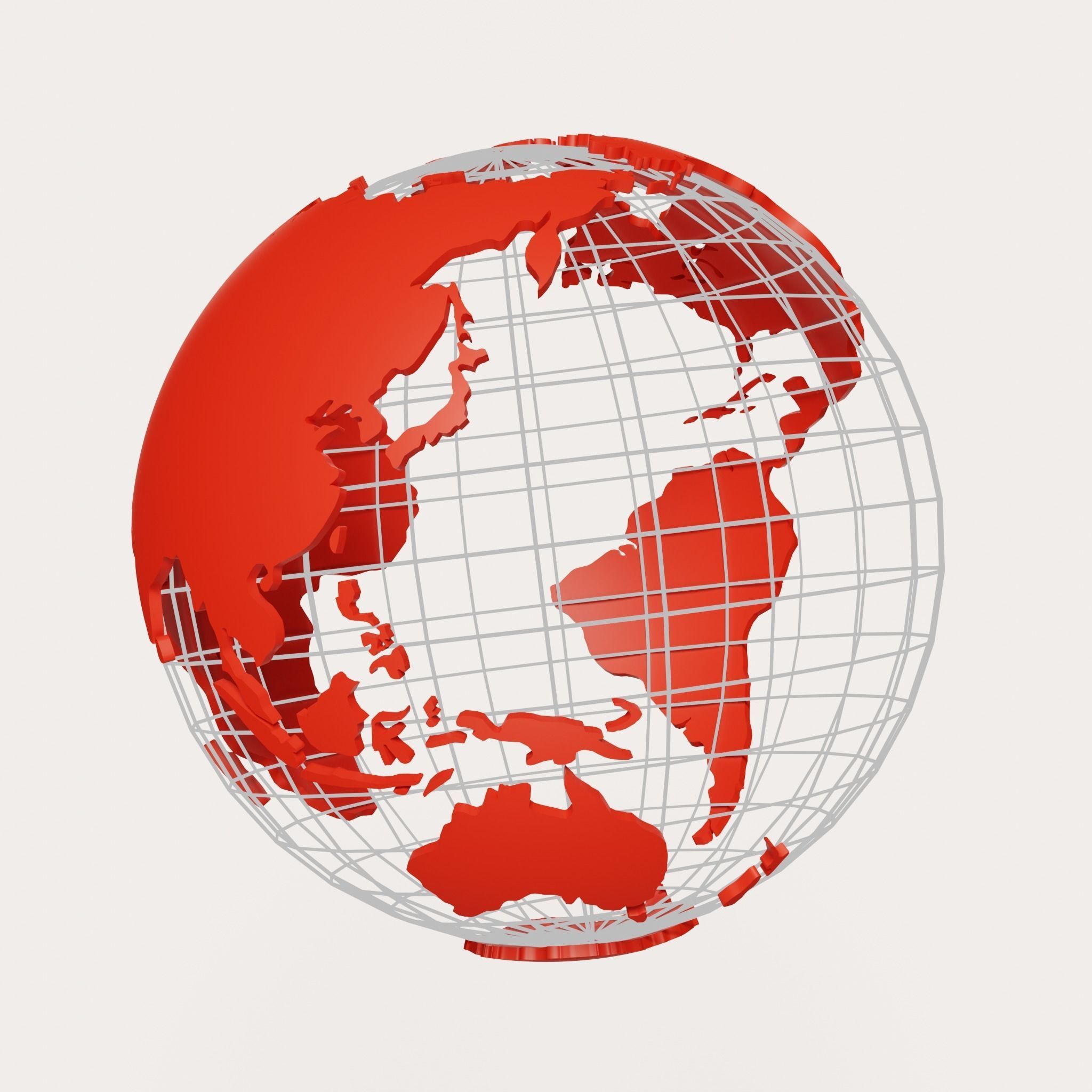 Earth Globe 3D model | CGTrader