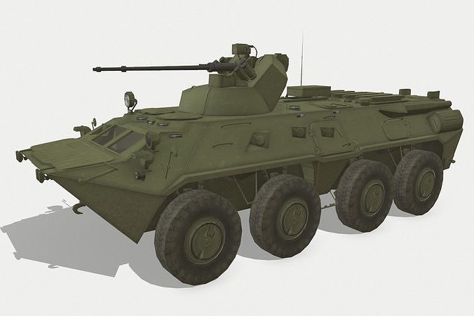 3D model BTR-82A VR / AR / low-poly | CGTrader