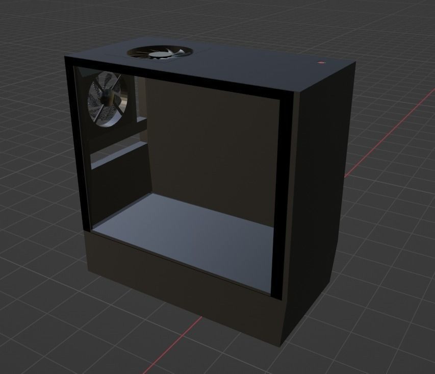 PC case 3D model 3D printable | CGTrader