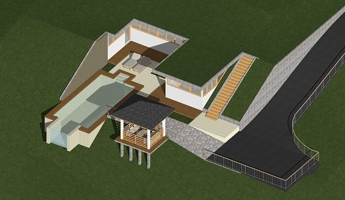 contemporary casa 6 3D model | CGTrader