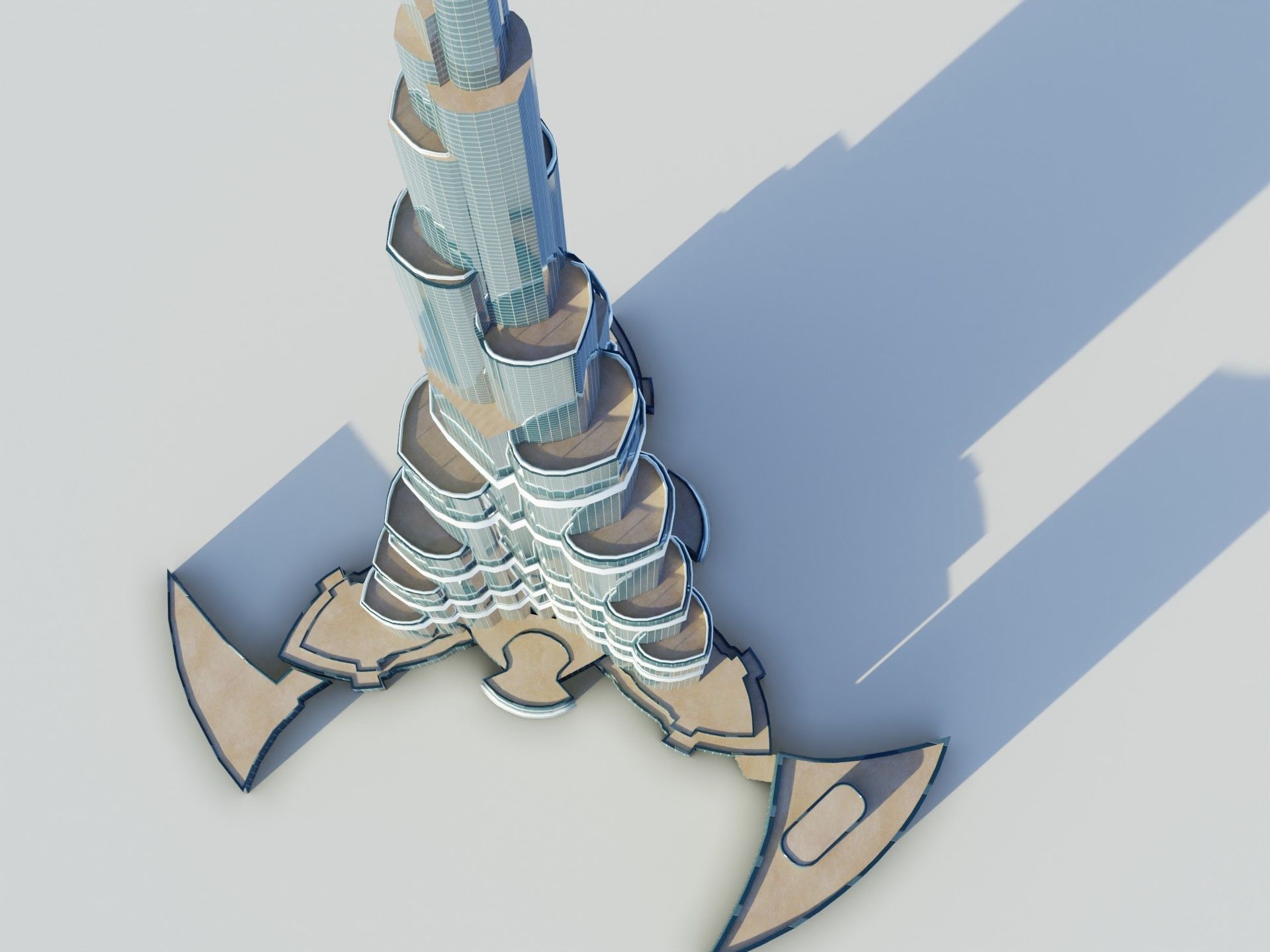 Burj Khalifa 3D model | CGTrader