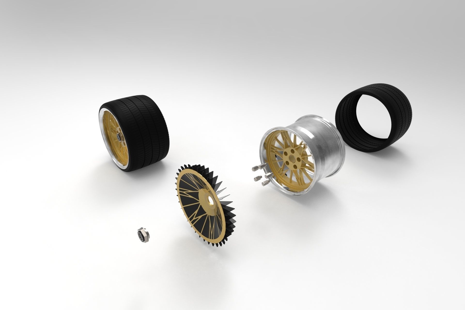 Turbo Fan Line runner 3D model | CGTrader