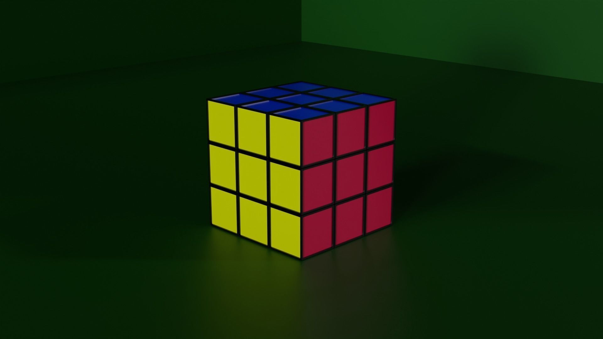 Rubiks cube 3D model | CGTrader