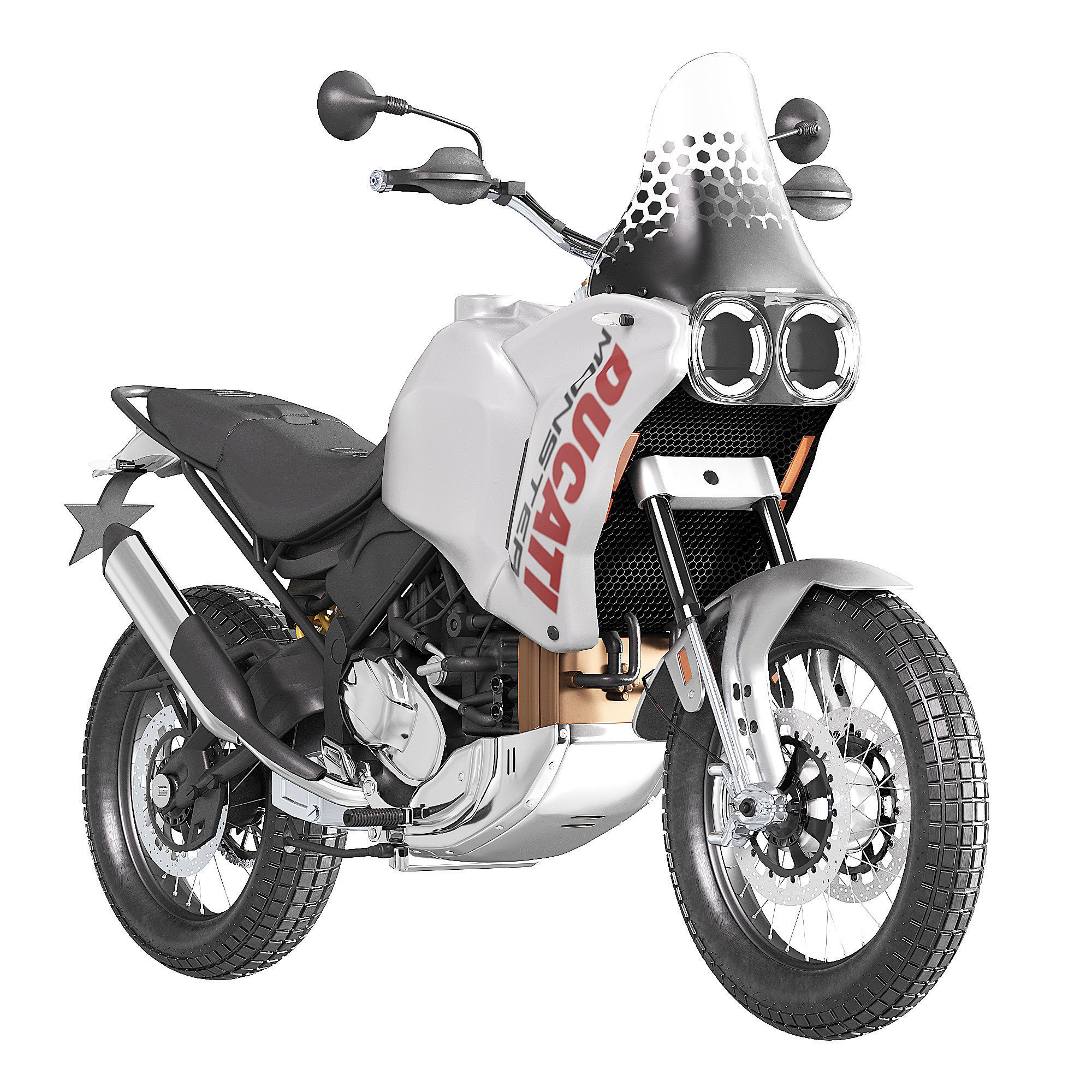 Ducati Desertx 3D model | CGTrader