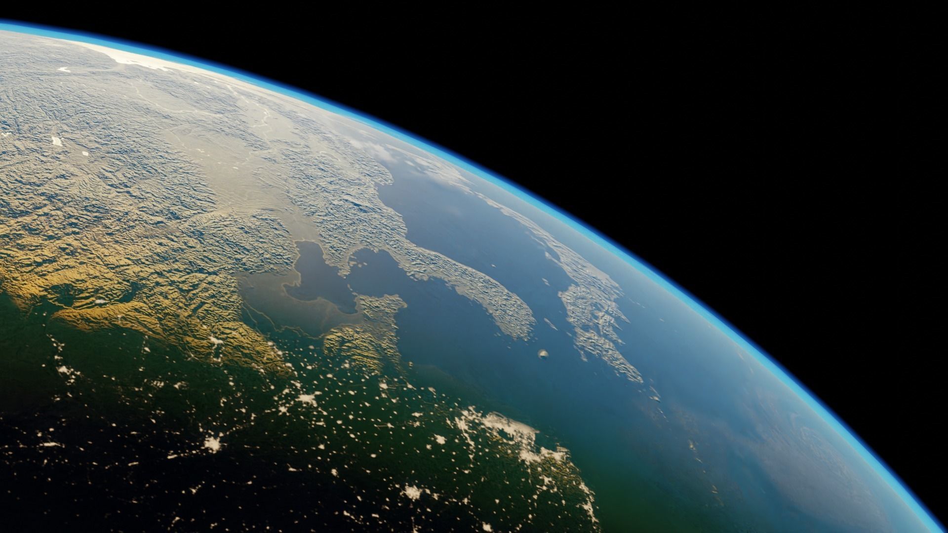 Earth Planet HyperRealistic 16k 3D Model 3D model animated | CGTrader