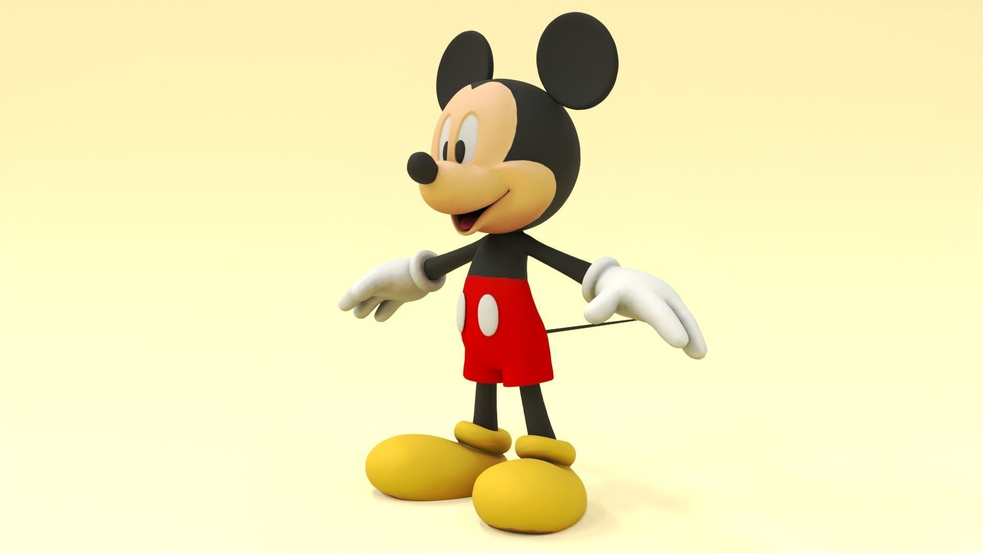 Mickey Mouse 3D model | CGTrader