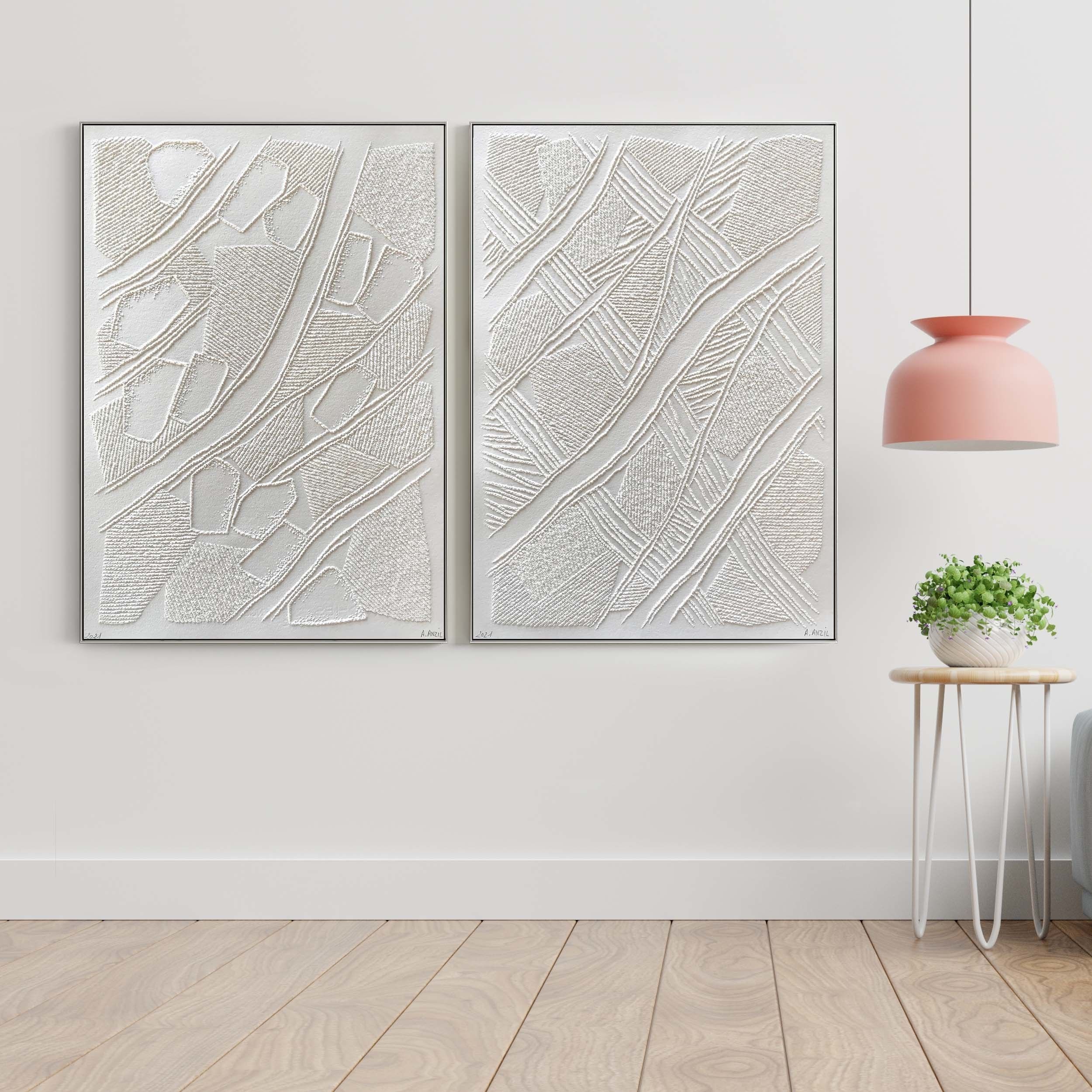 3D model Plaster Two Photo Frame 180 VR / AR / low-poly | CGTrader