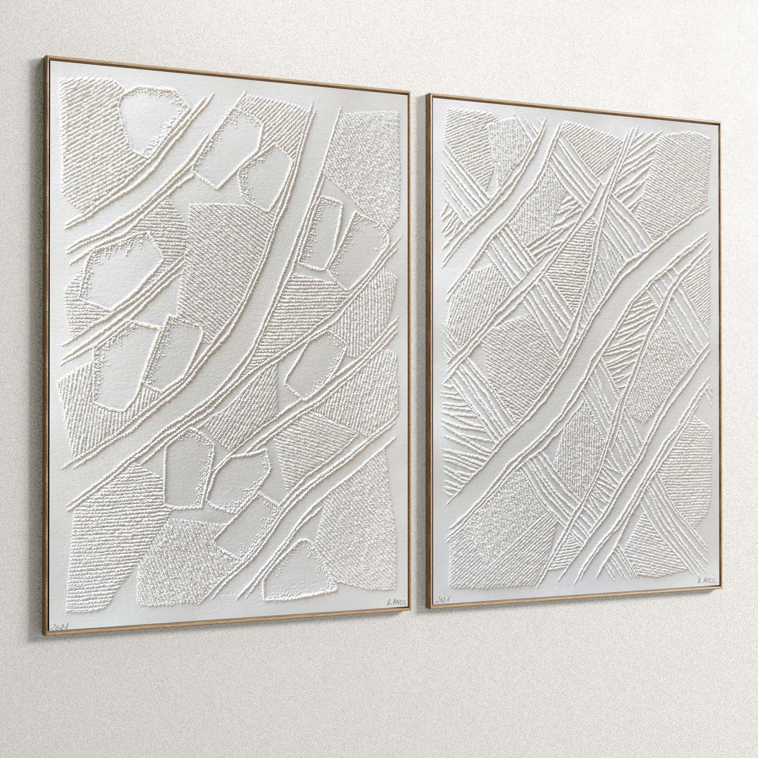 3D model Plaster Two Photo Frame 180 VR / AR / low-poly | CGTrader