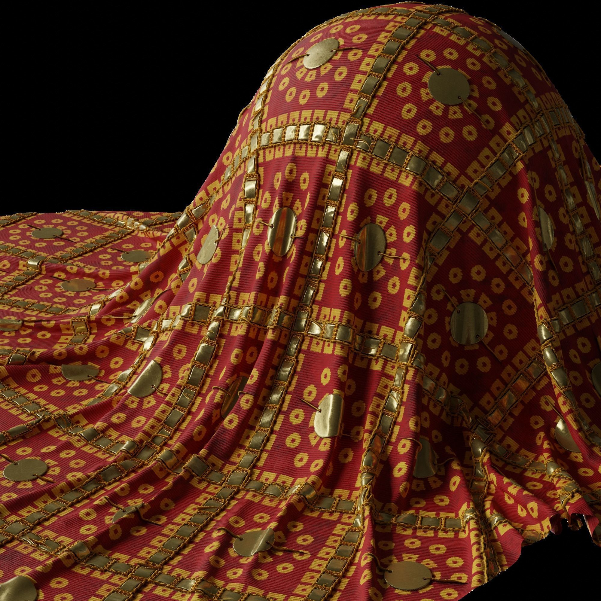 10 Indian Fabric PBR material Shaders Texture | CGTrader