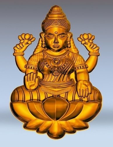 LAKSHIMI 3D model 3D printable | CGTrader