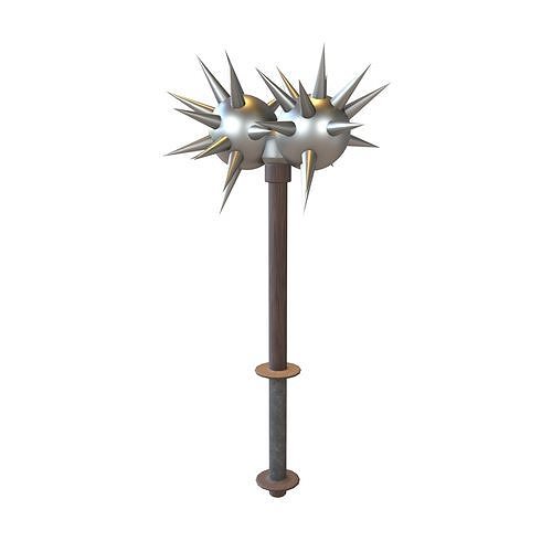 3D model Morning Star Weapon v2 005 VR / AR / low-poly | CGTrader