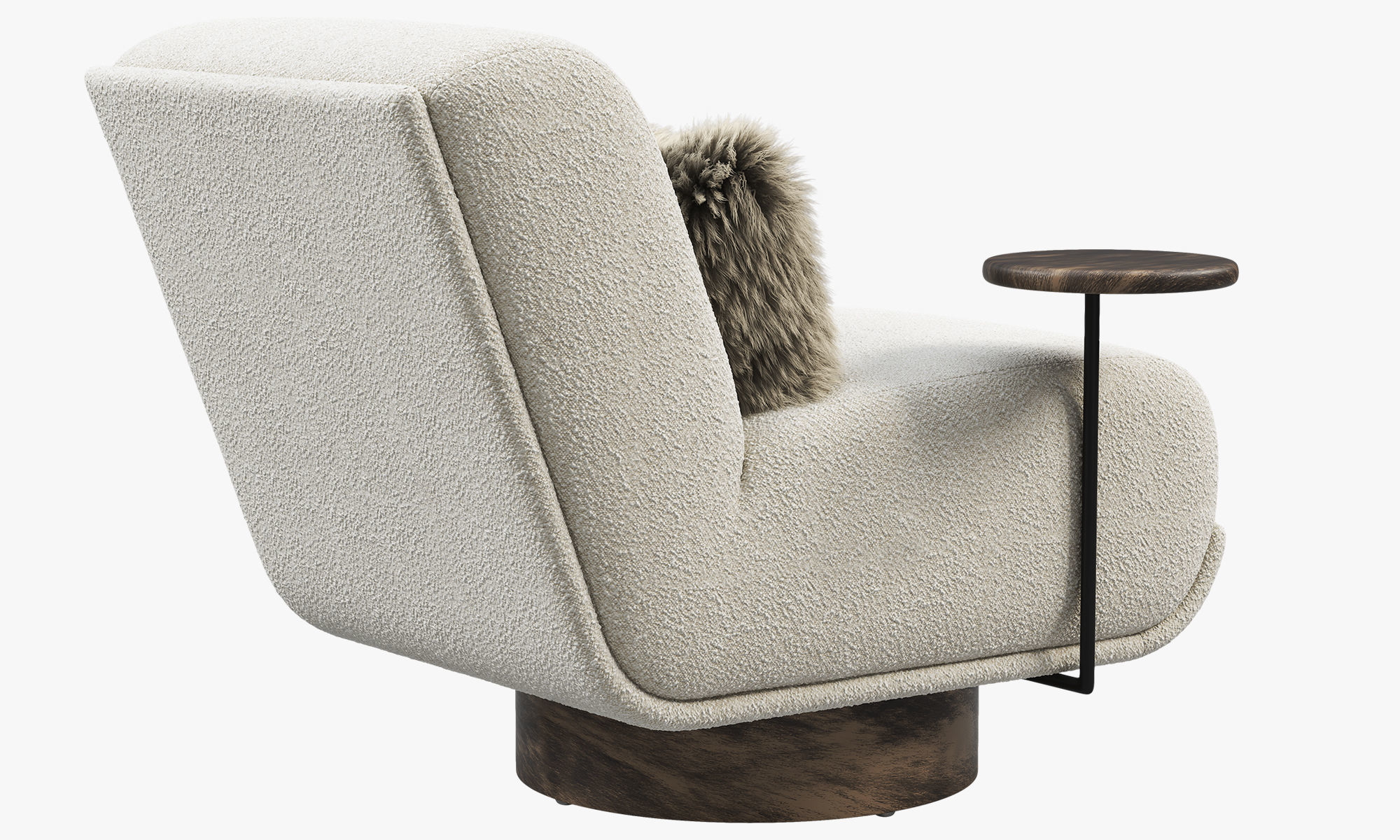 Joybird Hemingway swivel chair 3D model | CGTrader