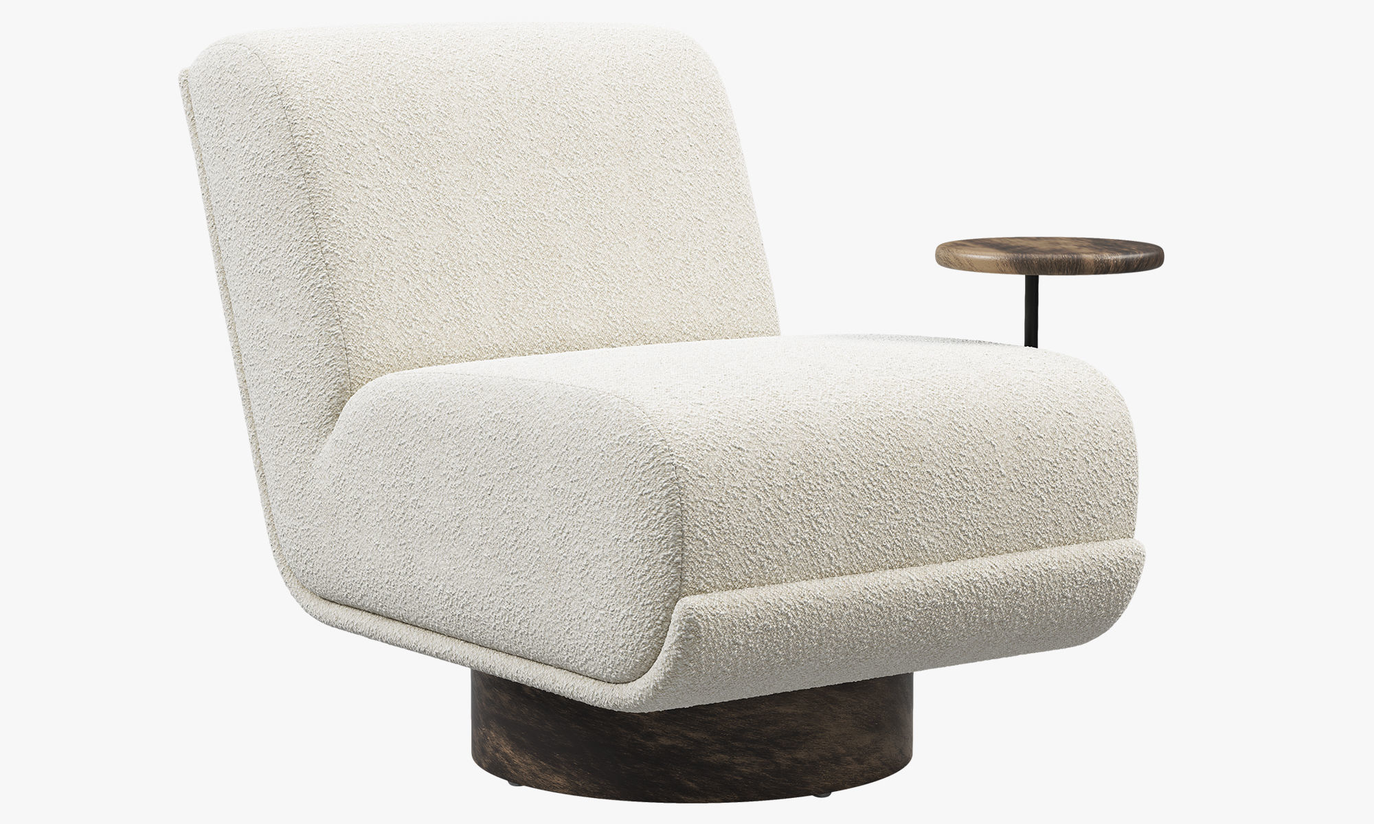 Joybird Hemingway swivel chair 3D model | CGTrader