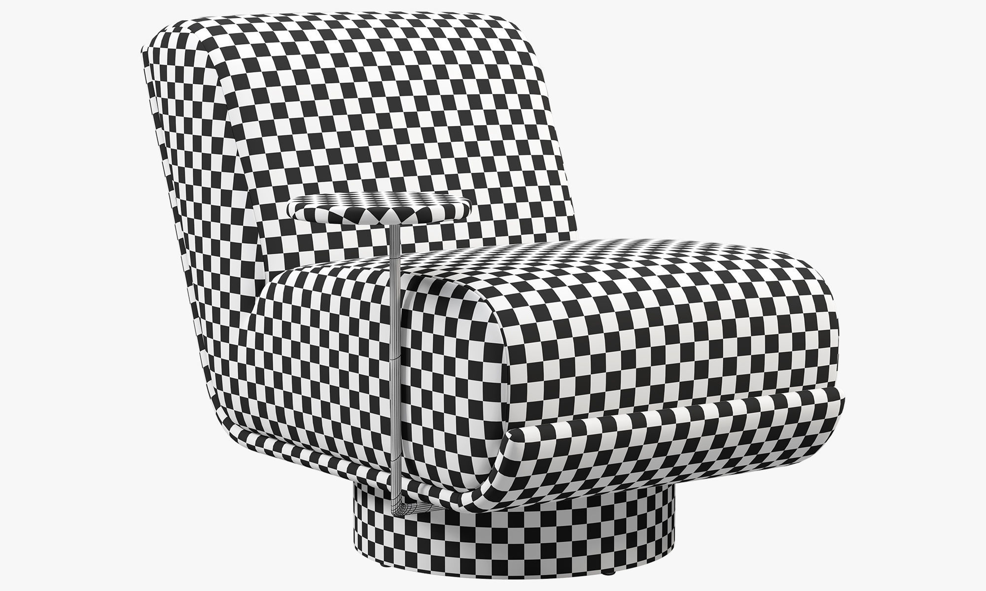 Joybird Hemingway swivel chair 3D model | CGTrader