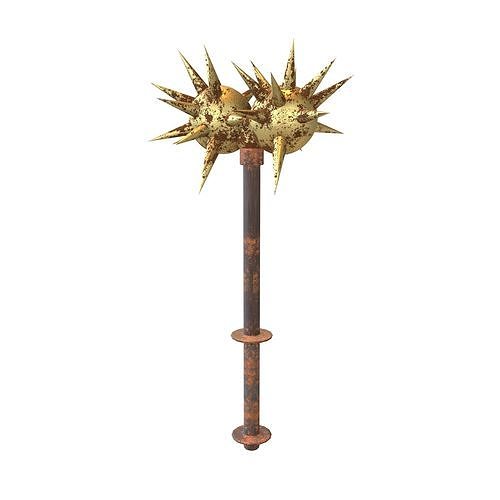 3D model Morning Star Weapon v2 014 VR / AR / low-poly | CGTrader