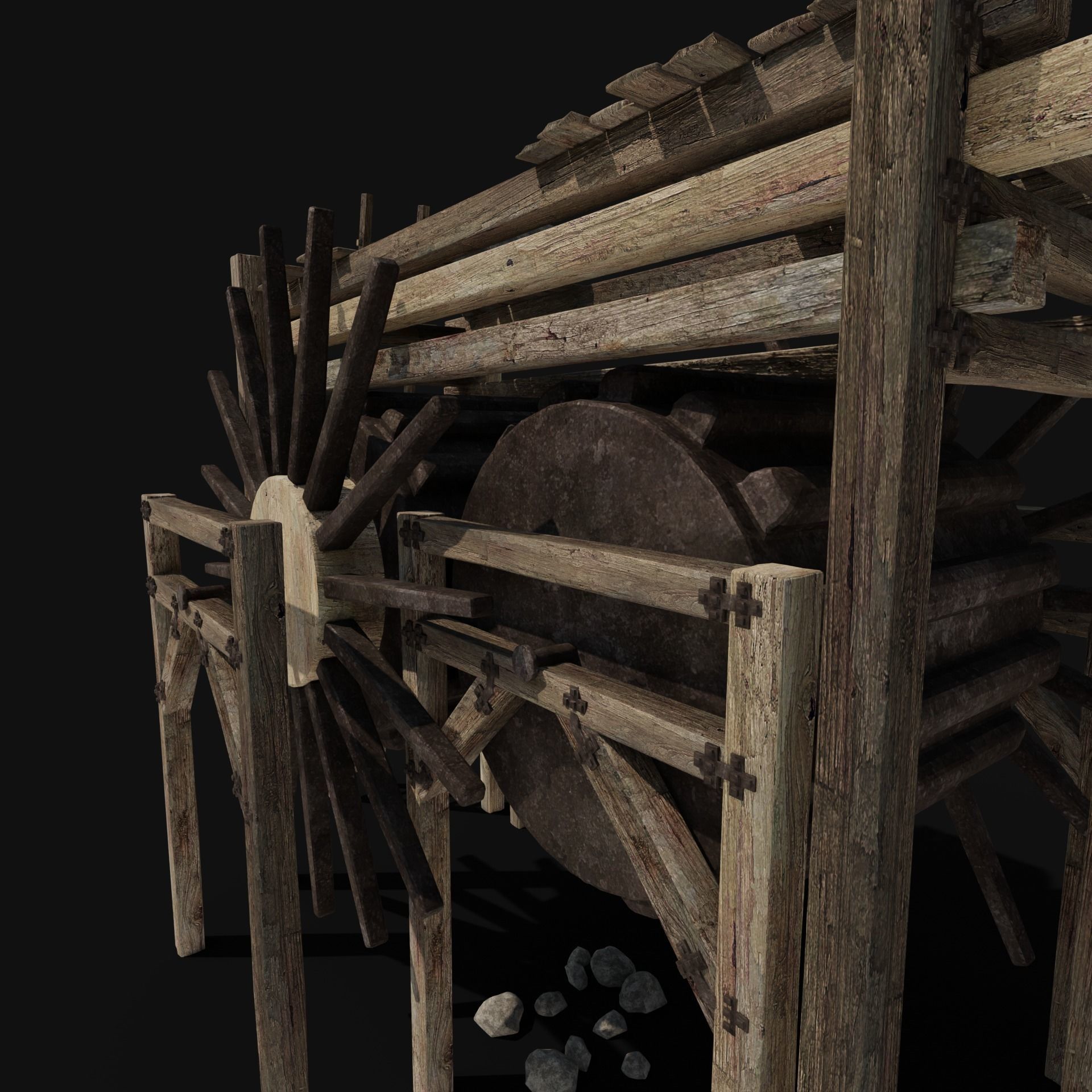 3D model QUARRY MINE MACHINES CONSTRUCTION TOOL MACHINERY COLLECTION VR ...