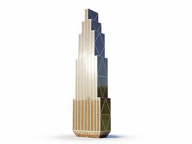 3D model 270 park avenue - NewYork VR / AR / low-poly | CGTrader