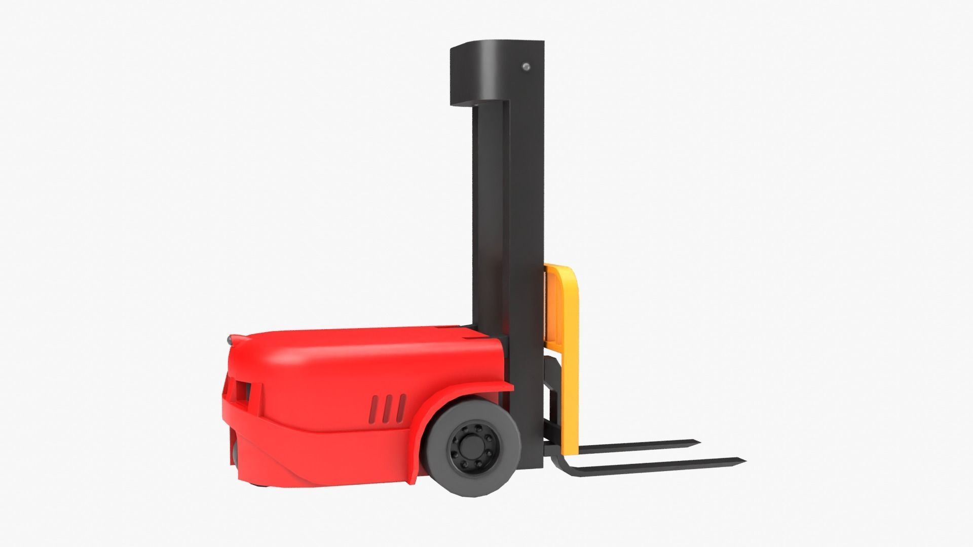 3D model Robot Forklift VR / AR / low-poly | CGTrader