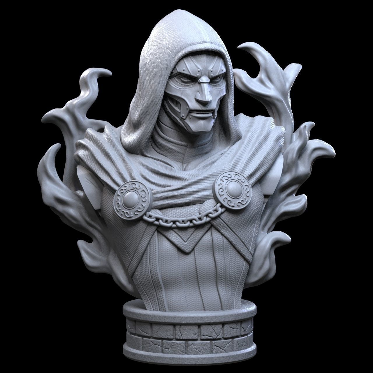 DOCTOR DOOM - STL 3D model 3D printable | CGTrader
