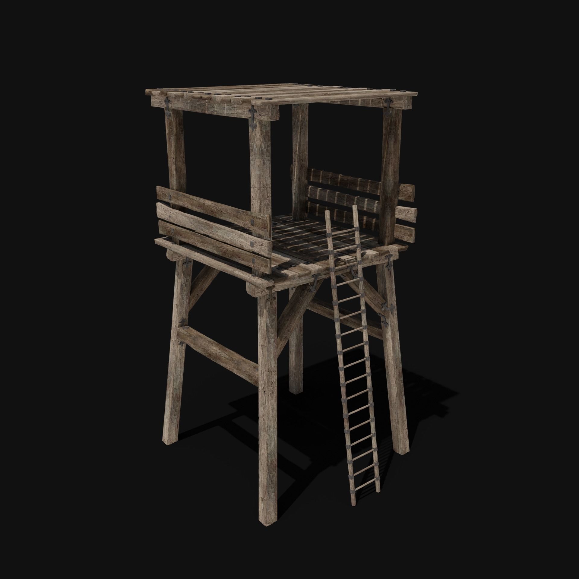 3D model FIGHTING ARENA FIGHT BATTLE MEDIEVAL WAR TRAP BUILDER ...