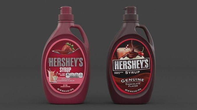 Chocolate Syrup 3D model | CGTrader
