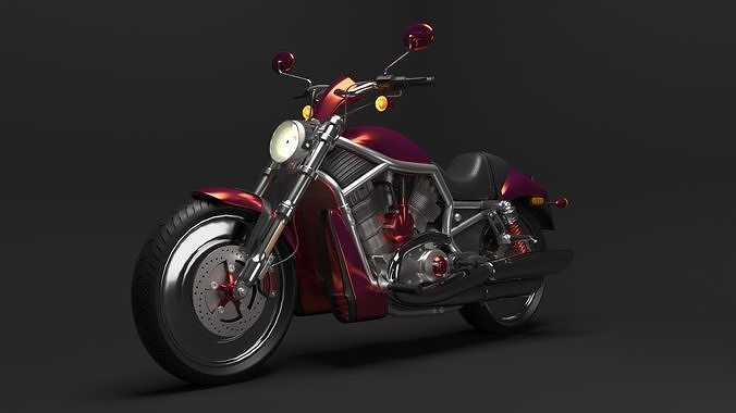 Motorcycle 3D model | CGTrader