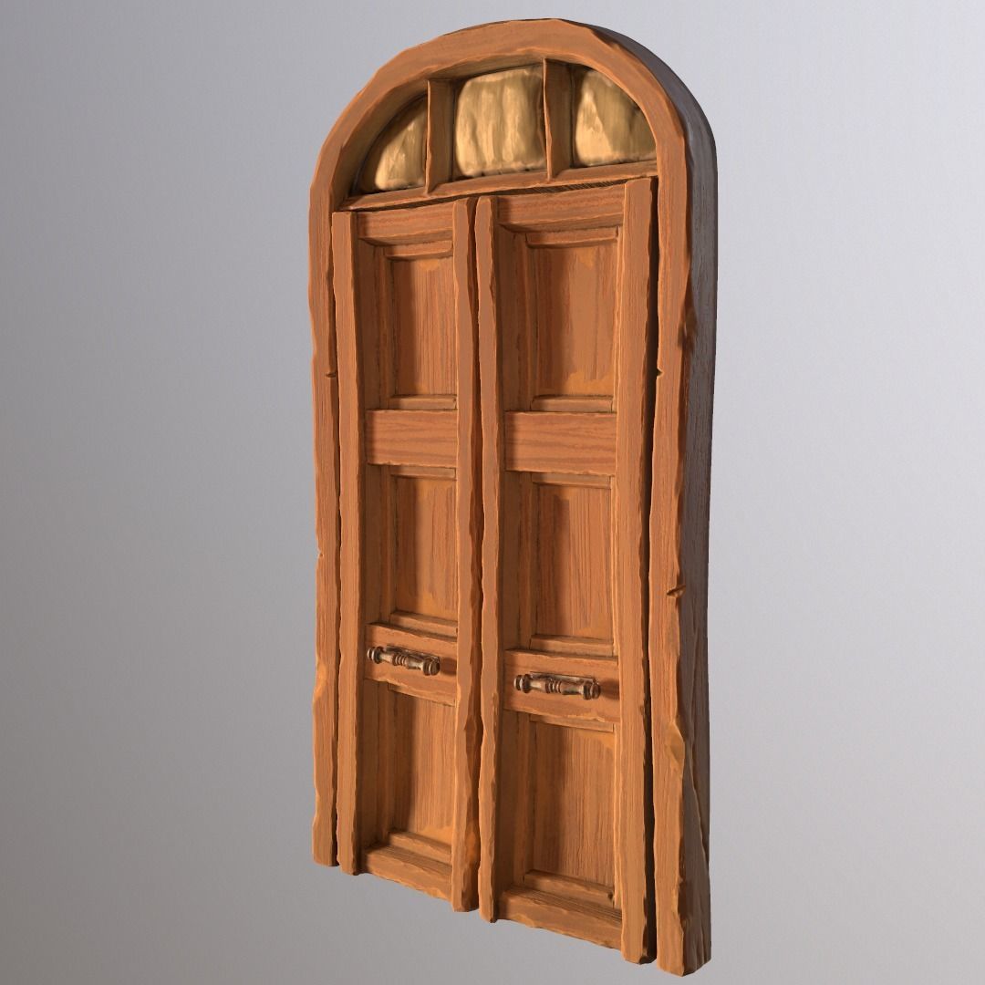 3D model Stylized Door and Window pack VR / AR / low-poly | CGTrader