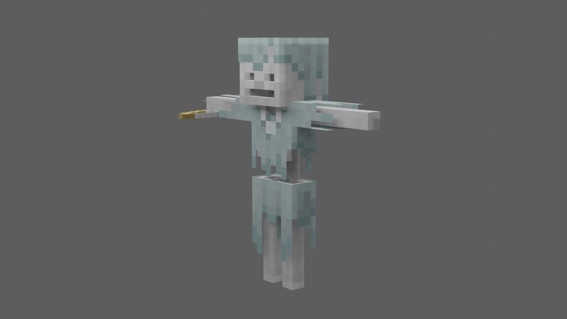 3D model Minecraft Stray VR / AR / low-poly | CGTrader